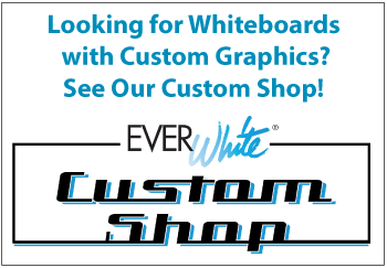 Custom Size Dry Erase Whiteboards, Cut to Order - EVERWhite Whiteboards