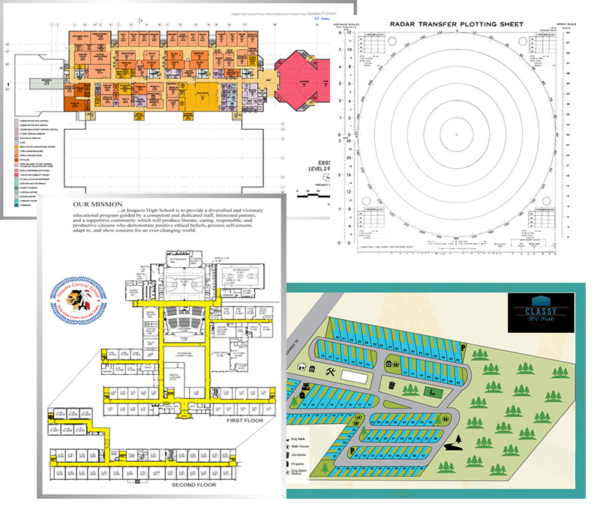 Custom Printed Whiteboards for Architecture Firms